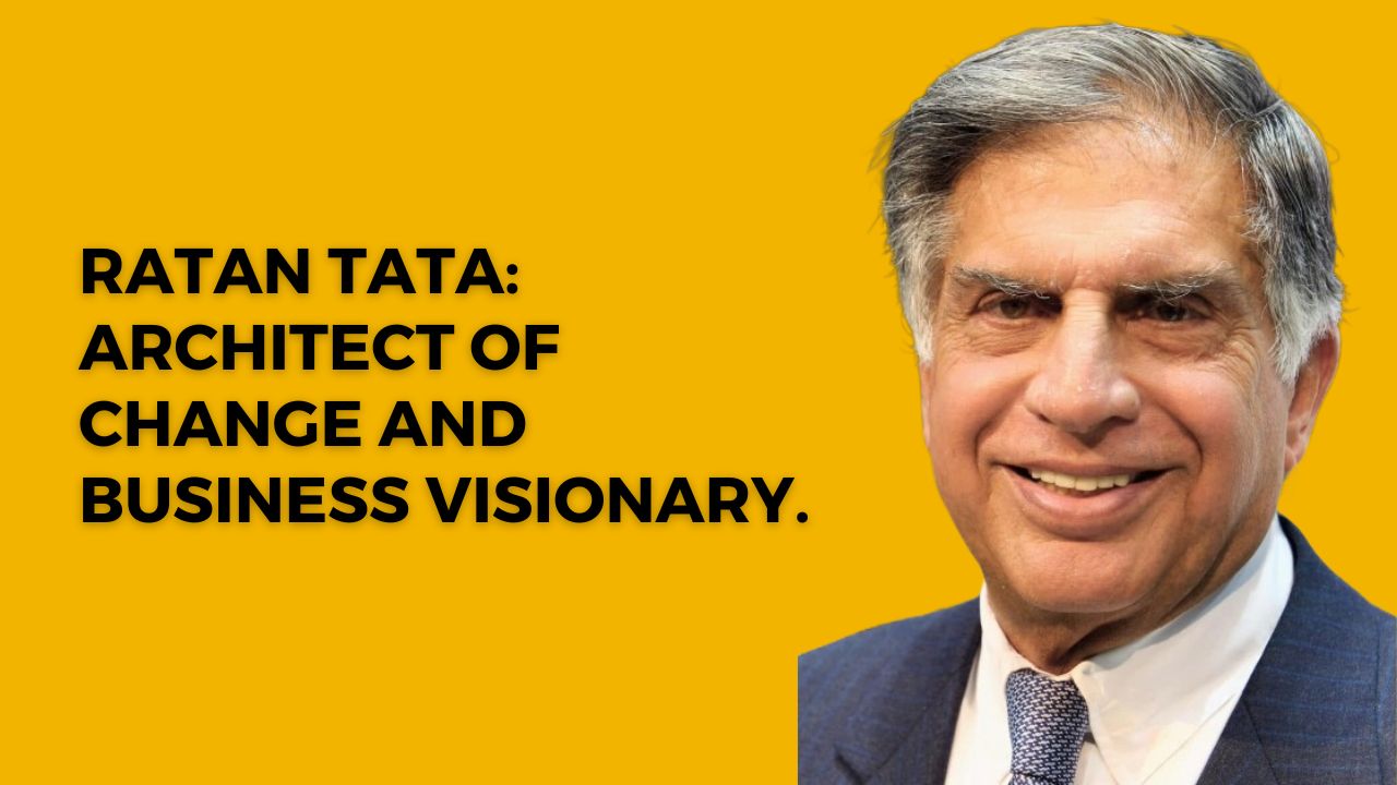 Ratan Tata: Architect of Change and Business Visionary. - Famous People ...